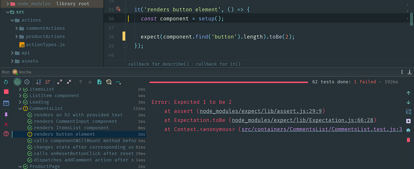 Running Mocha Tests In Webstorm Configuration Setup By Elena Sufieva Medium