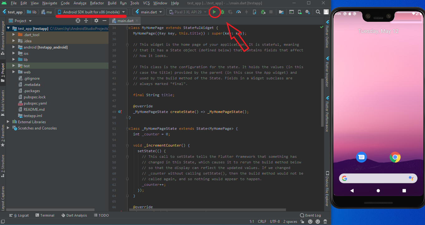 How to install and setup Flutter to run your first App | by Kaustubh ...
