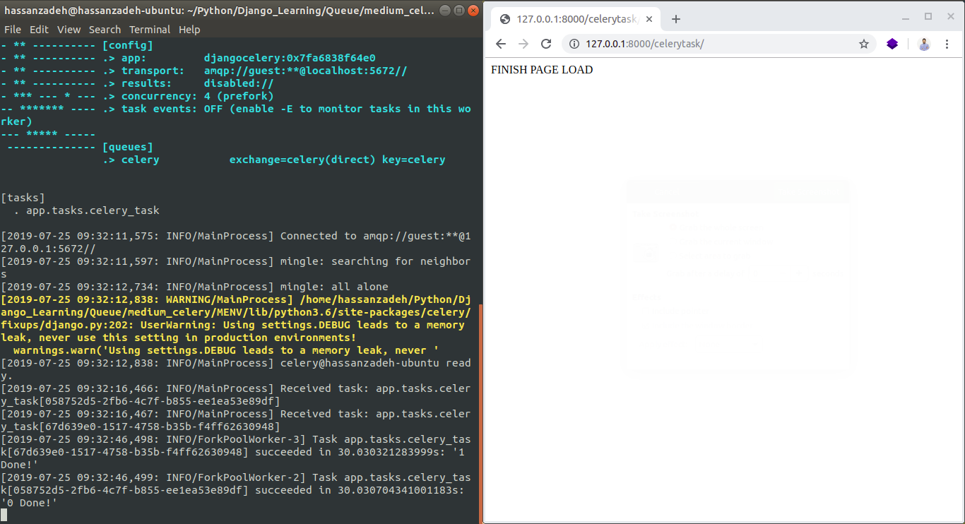 Celery and Rabbitmq in Django And Monitoring with Flower, Just Couple of Steps to Get Async ...