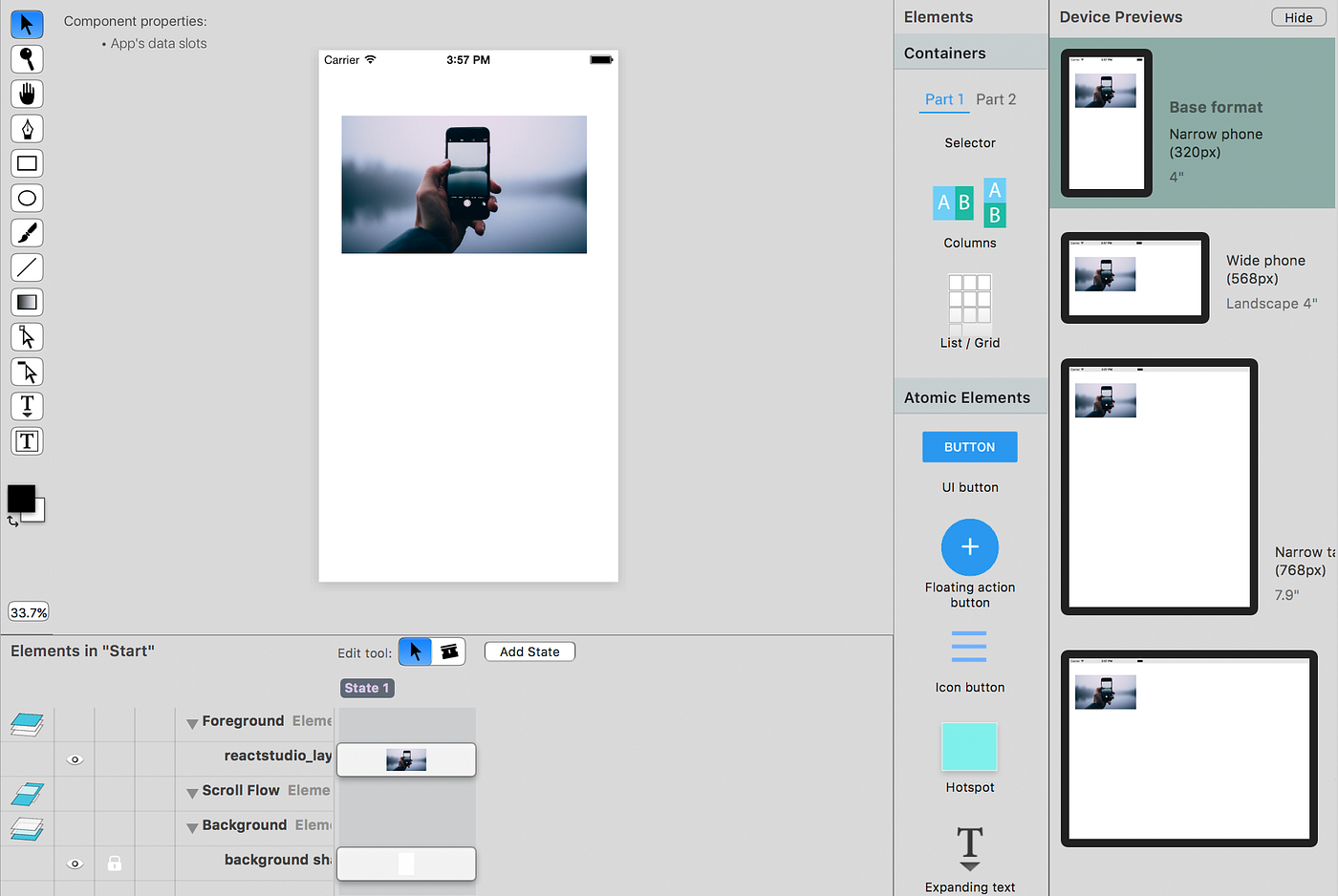 Designing responsive web layouts in React Studio | by React Studio ...