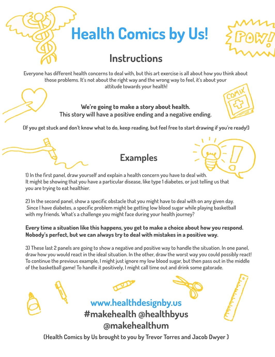 Health Comics by Us!. A healthdesignby.us collaboration | by ...