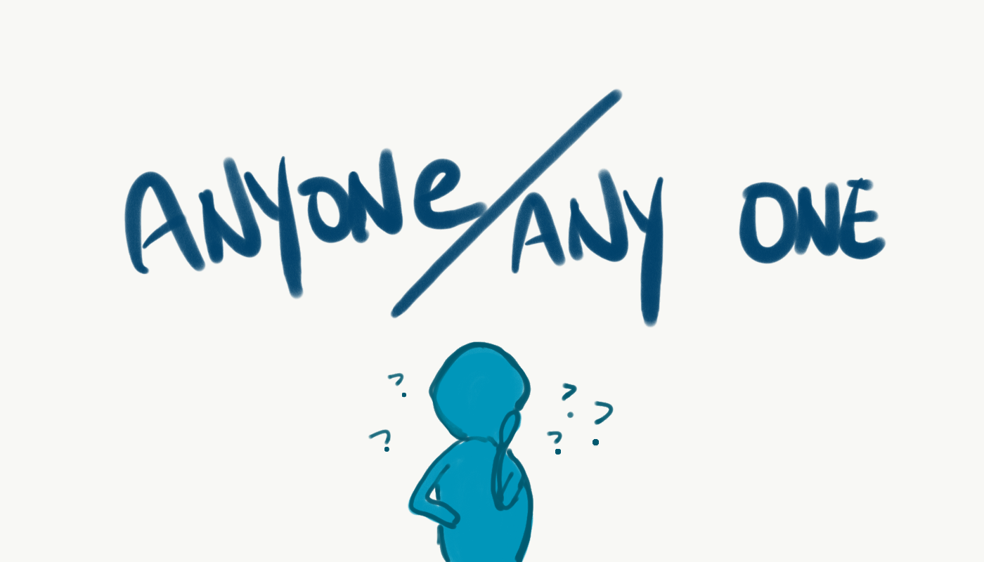「任何人」應該用「Anyone」定係「Any One」？. Anyone 同埋 Any one 雖然都係六個英文字母，但用法大不同 | by ...