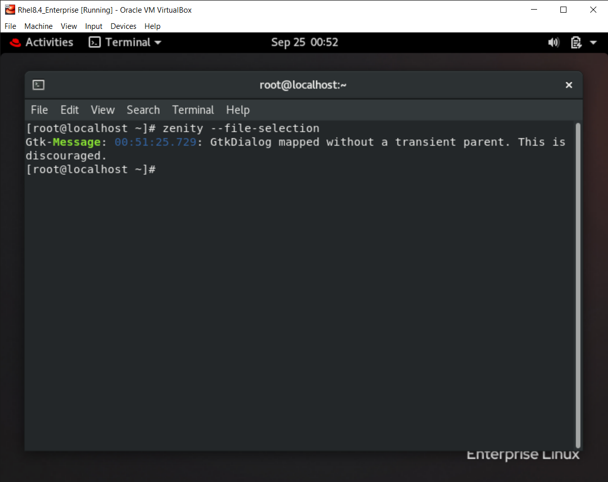 Zenity Commands In Linux - Subham Kumar Pandit - Medium