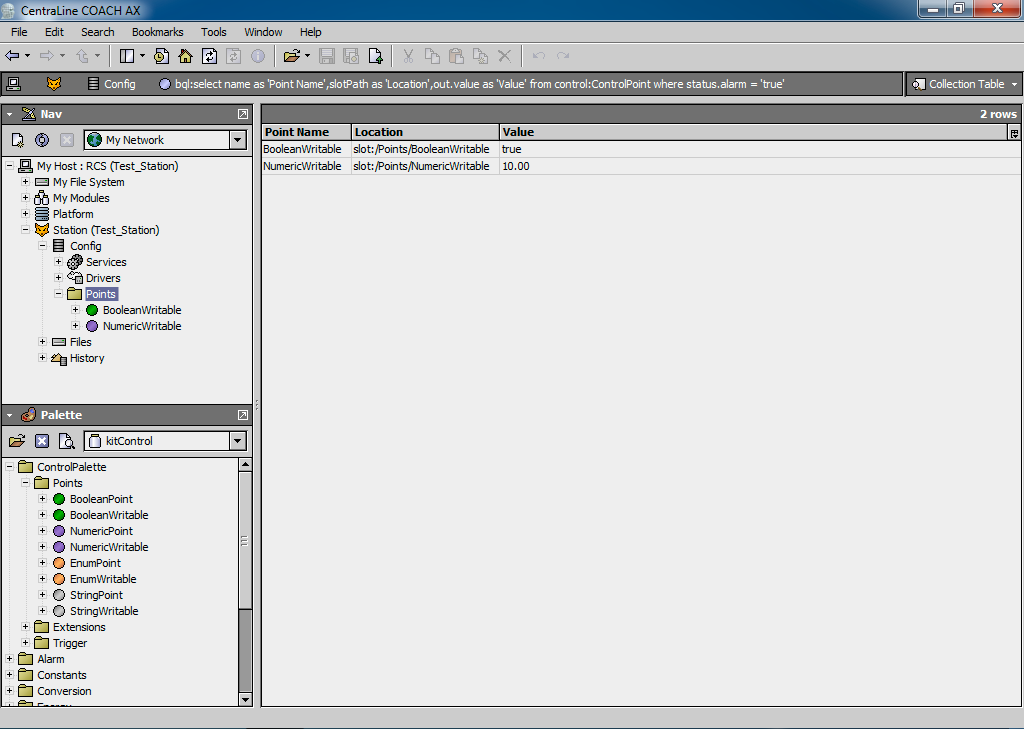 Displaying all points in alarm (BQL) | by Tech | niagaraNX | Medium