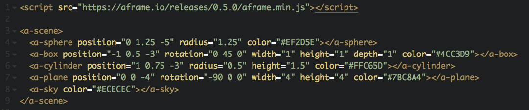 Learning A-Frame: How To Build your First Scene in VR! | by Alexandra ...