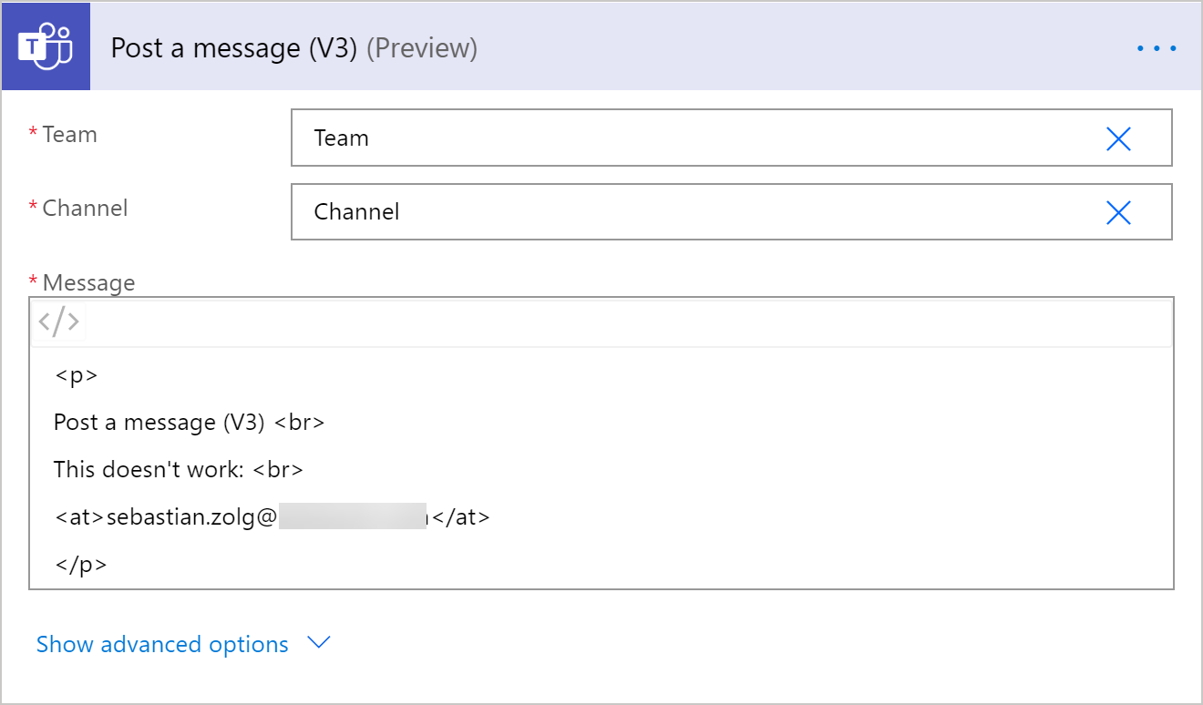 A Million Ways of @Mention in Microsoft Teams using a Power Automate Flow. | by Sebastian Zolg 🤝 ...