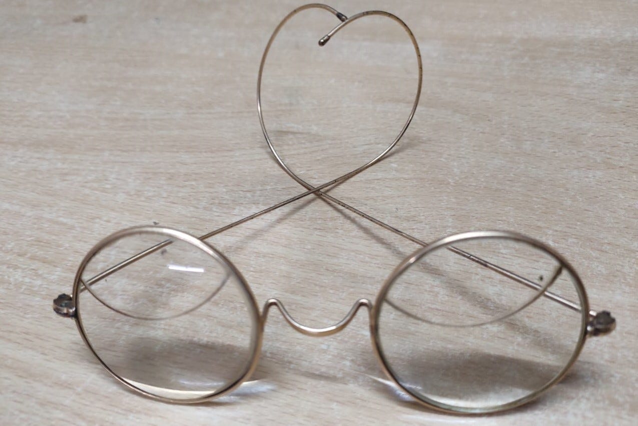 Gandhi’s Glasses. Gandhi’s glasses were expected to fetch… | by Jackson ...