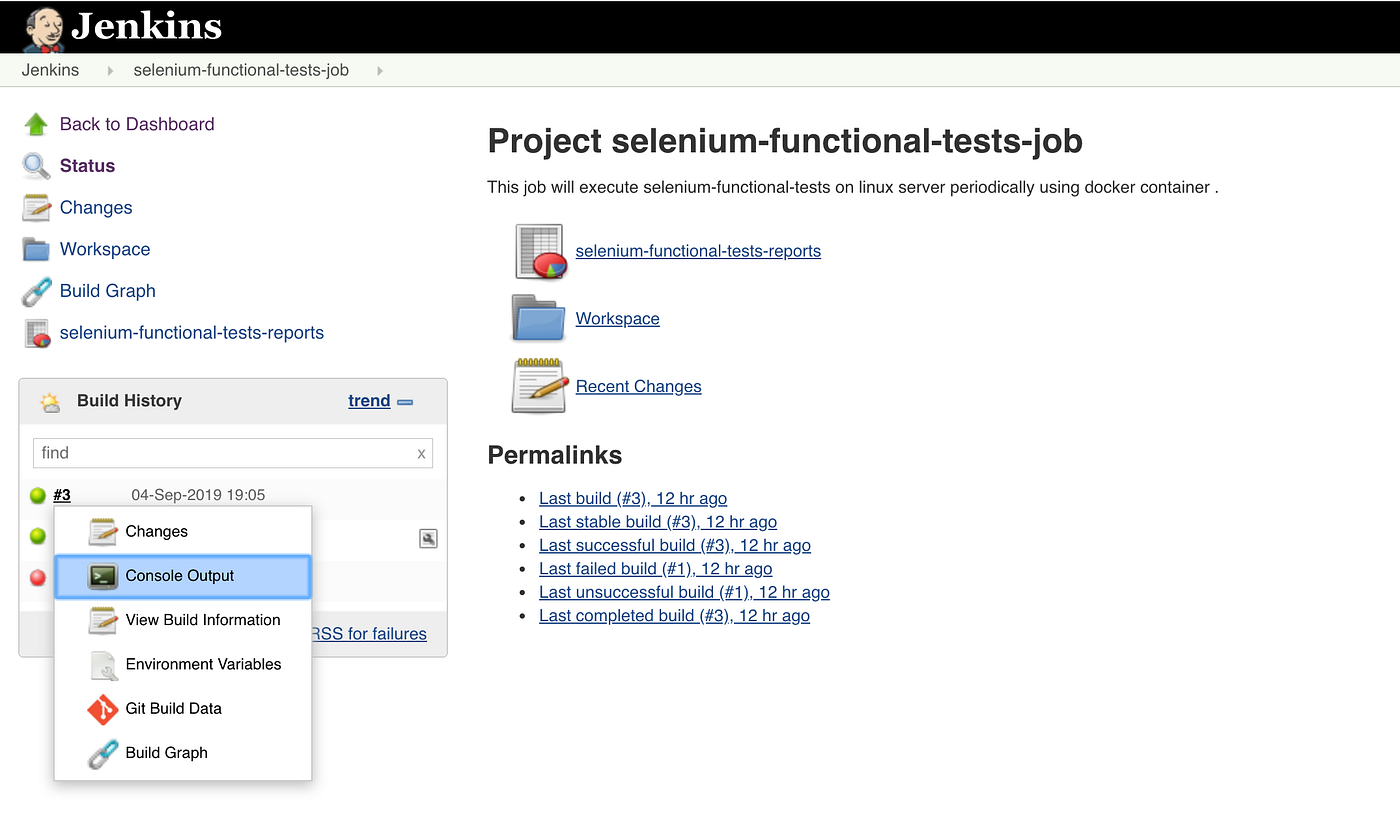Run Selenium Functional Tests Periodically Using Jenkins | by Nagesh ...