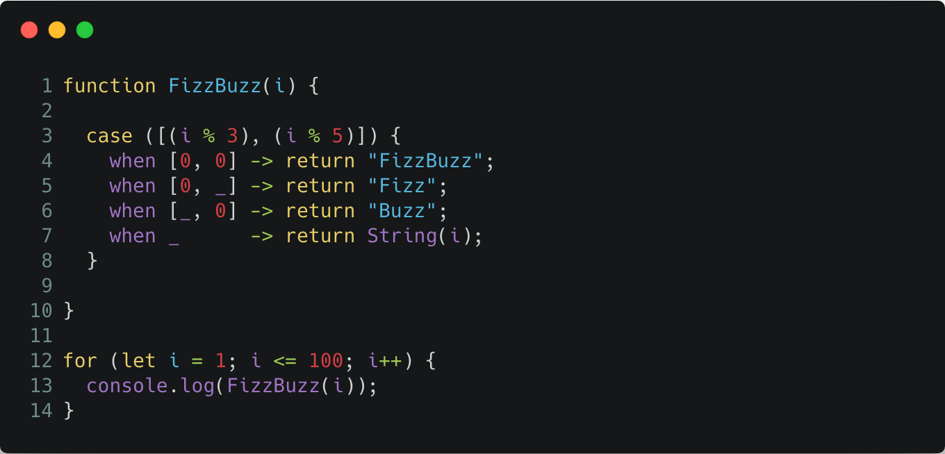 Pattern Matching Proposal. Bring the power of Rust, F#, Elixir… | by ...