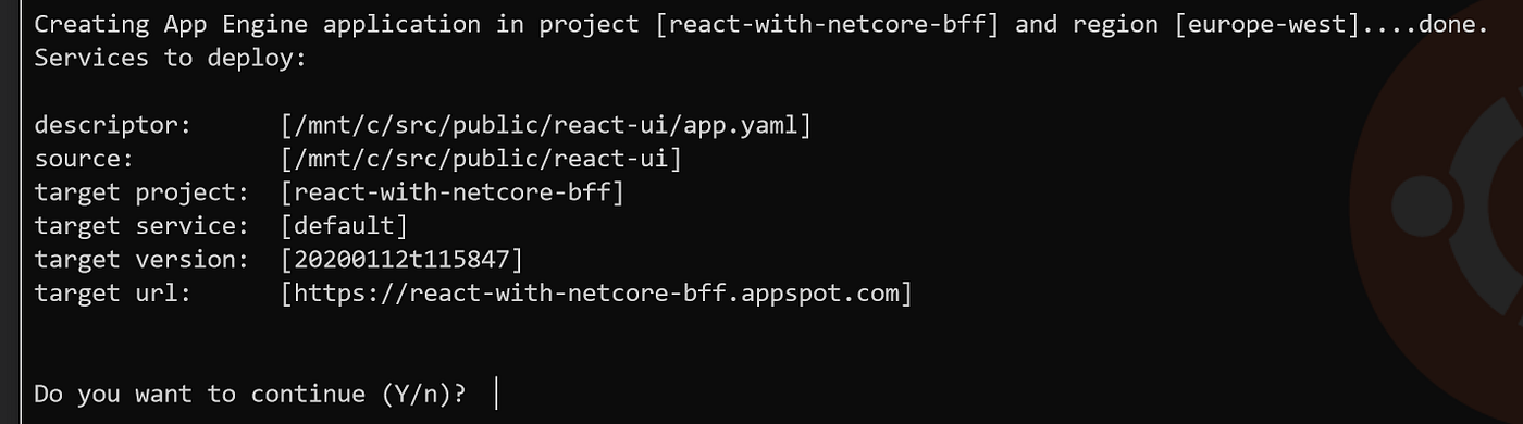 React UI with .NET Core BFF deployed at GCP AppEngine | by O-P Tuuttila ...