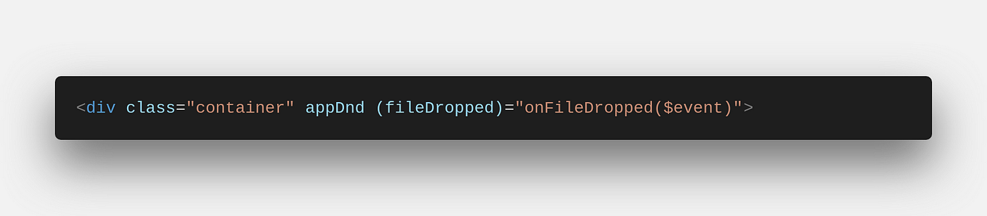 How To Create A Drag And Drop File Uploading In Angular By Tarek Noaman Medium