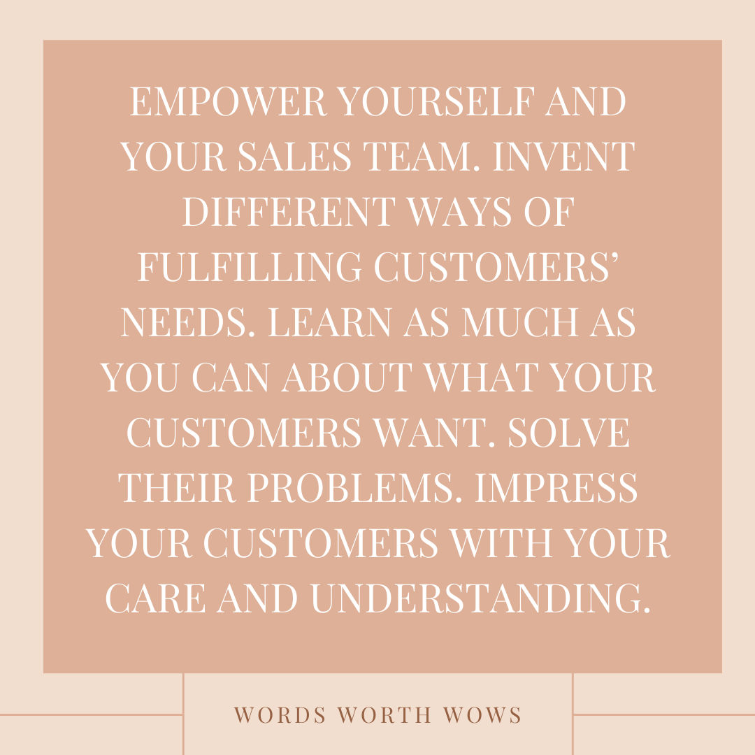 You need to be creative in how you make sales in your company. You have ...