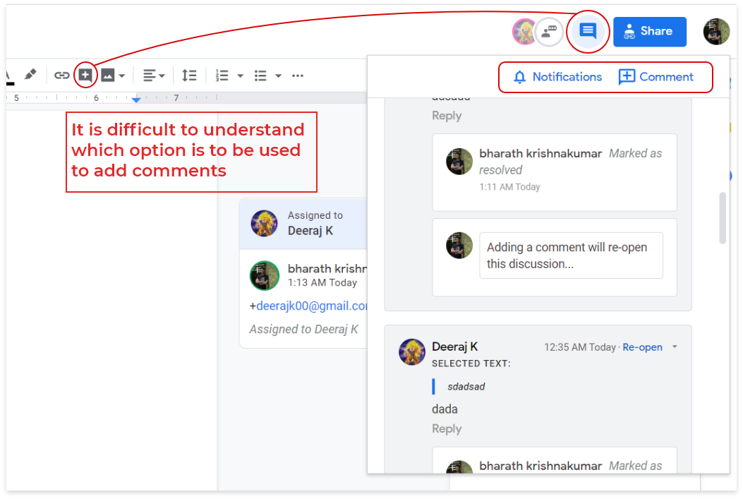 Google Docs — A UX Critique. Google Docs is a powerful collaborating ...