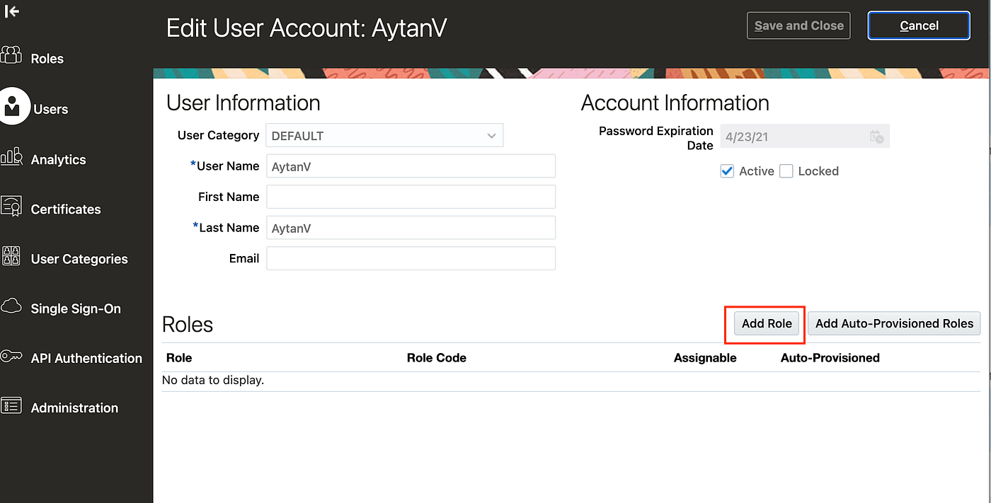 Job Roles Of Oracle Consultants For Initial Setup In Oracle Fusion By
