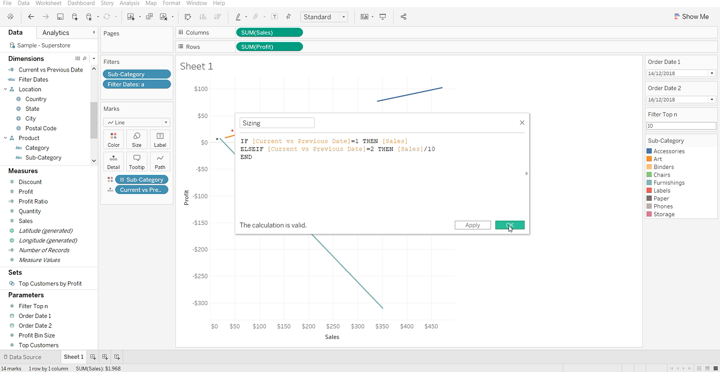 Comet Chart using Tableau. In this post, we will explore the… | by ...
