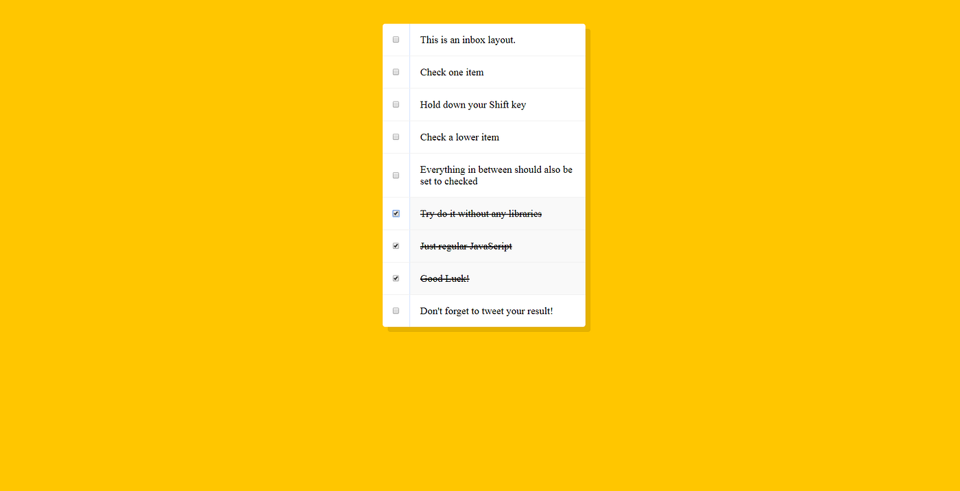 JavaScript 30 — Day 10. JavaScript 30 Day Challenge | by Misty1636 | Medium