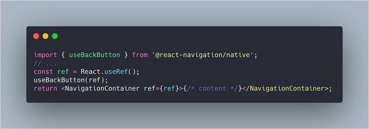 Migrating to react-navigation v5. react-navigation v5 is currently in the… | by dooboolab ...