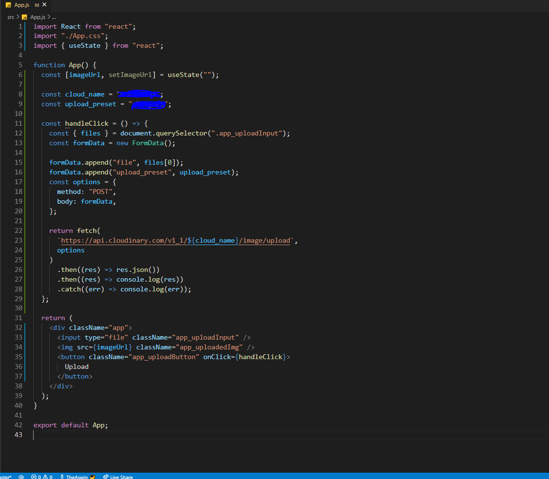 Uploading Images to Cloudinary With React | by Ajith | Nerd For Tech | Medium