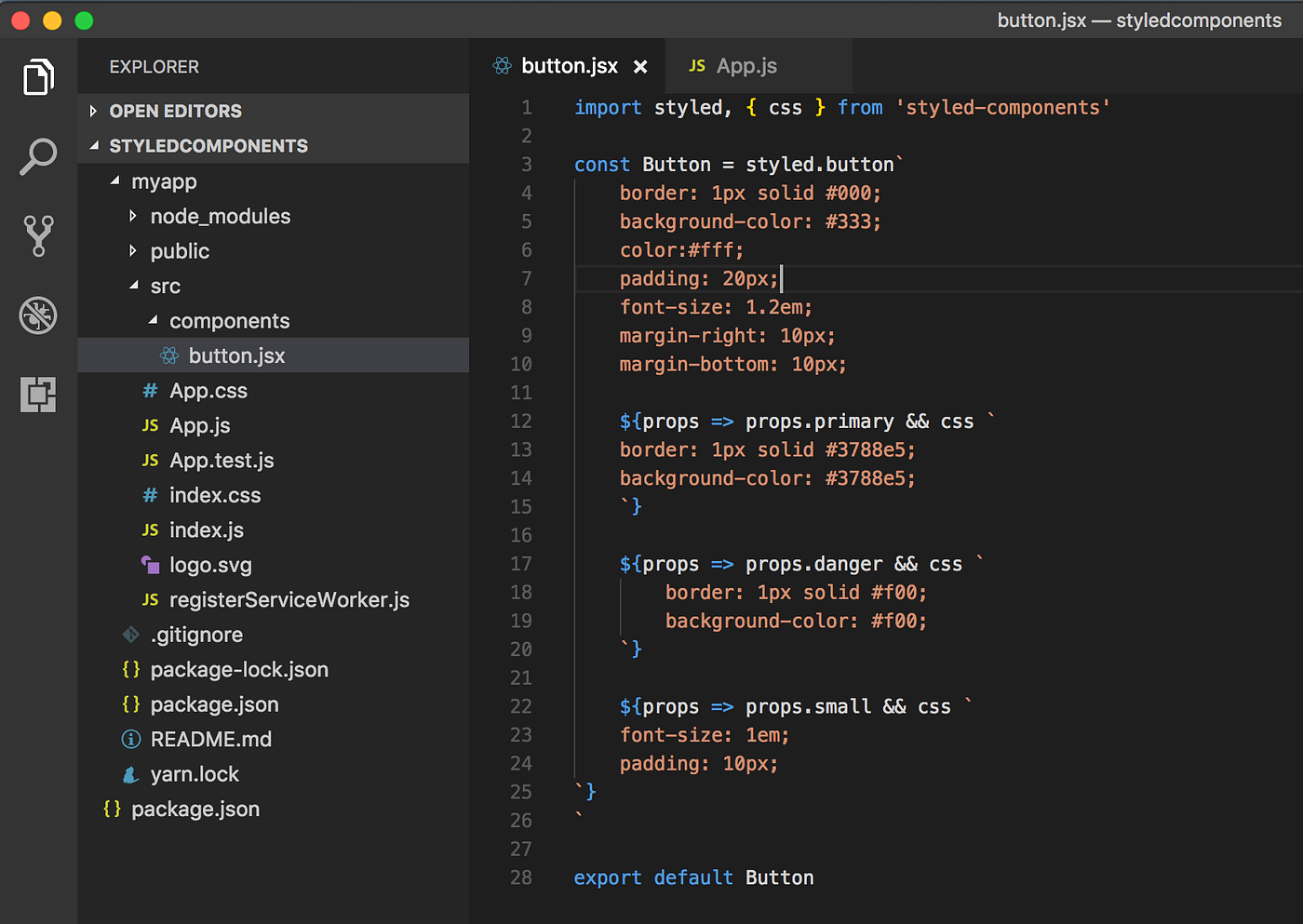 Styling react components without stress | by Yash Shukla | Medium