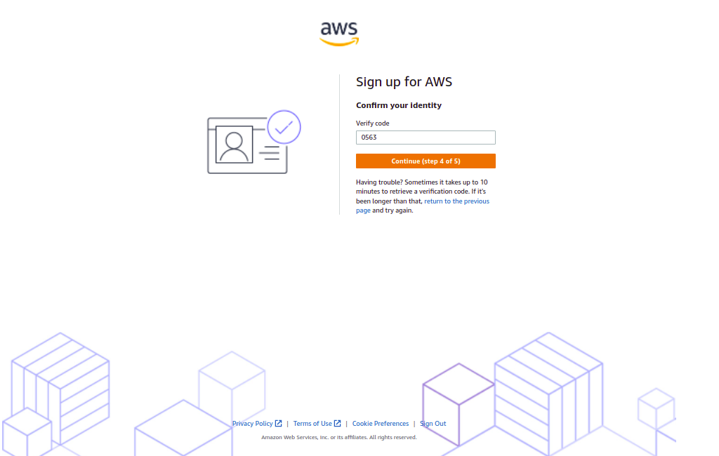 How to Create an AWS account?. The creation process of an AWS account ...