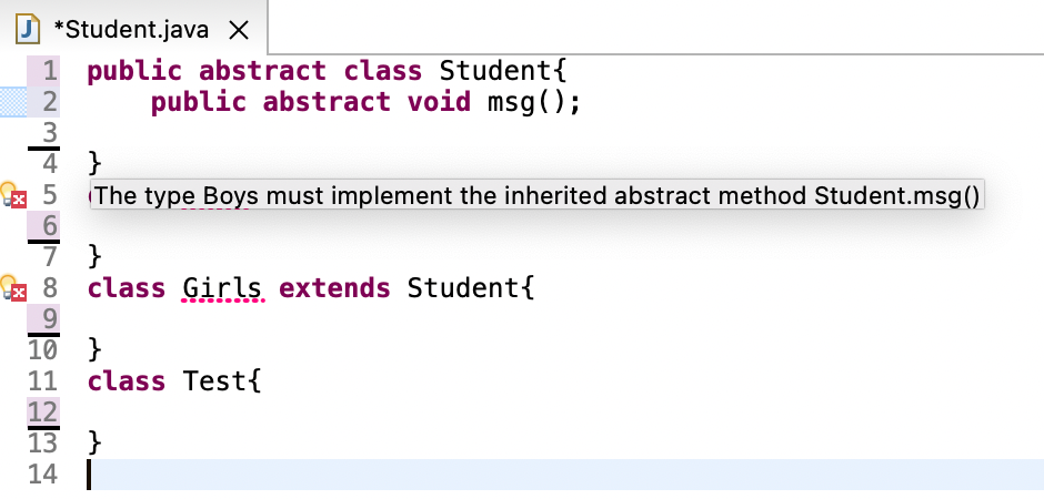 Abstract Class. Hey guys, today i’m going to mention… | by Baran ...