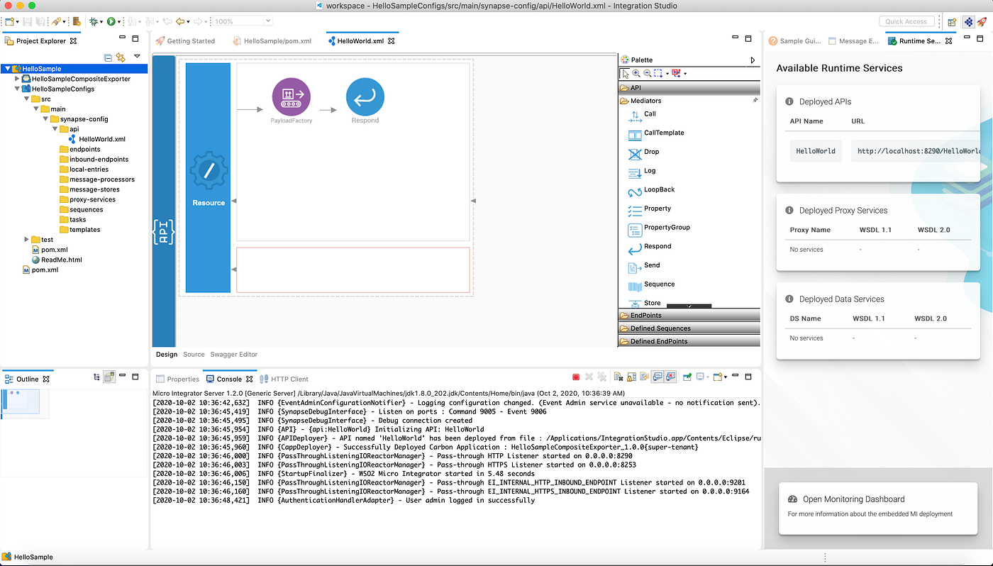 Debugging Integration Flows using WSO2 Integration Studio | by Rosen Silva | Think Integration ...
