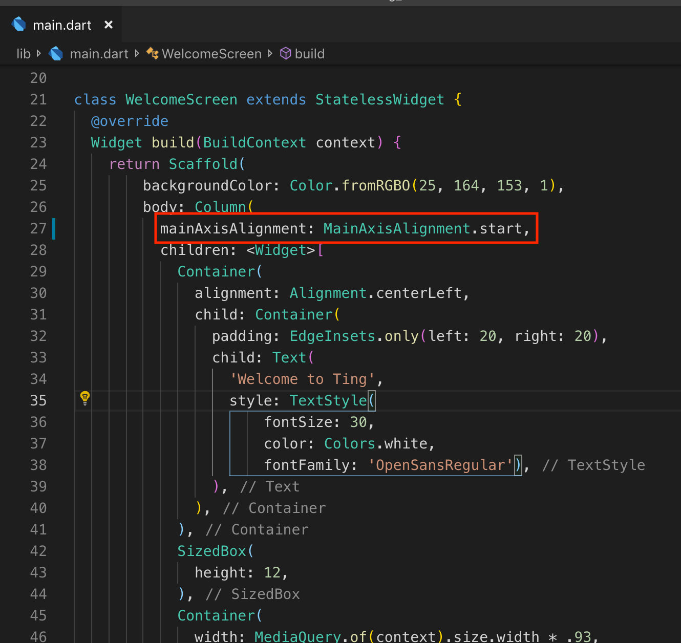 MainAxisAlignment Column Flutter. การกำหนดค่า MainAxisAlignment บน ...