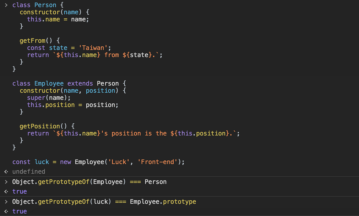 Javascript Es6 中最容易誤會的語法糖 Class 基本用法 By 神q超人 Enjoy Life Enjoy Coding Medium