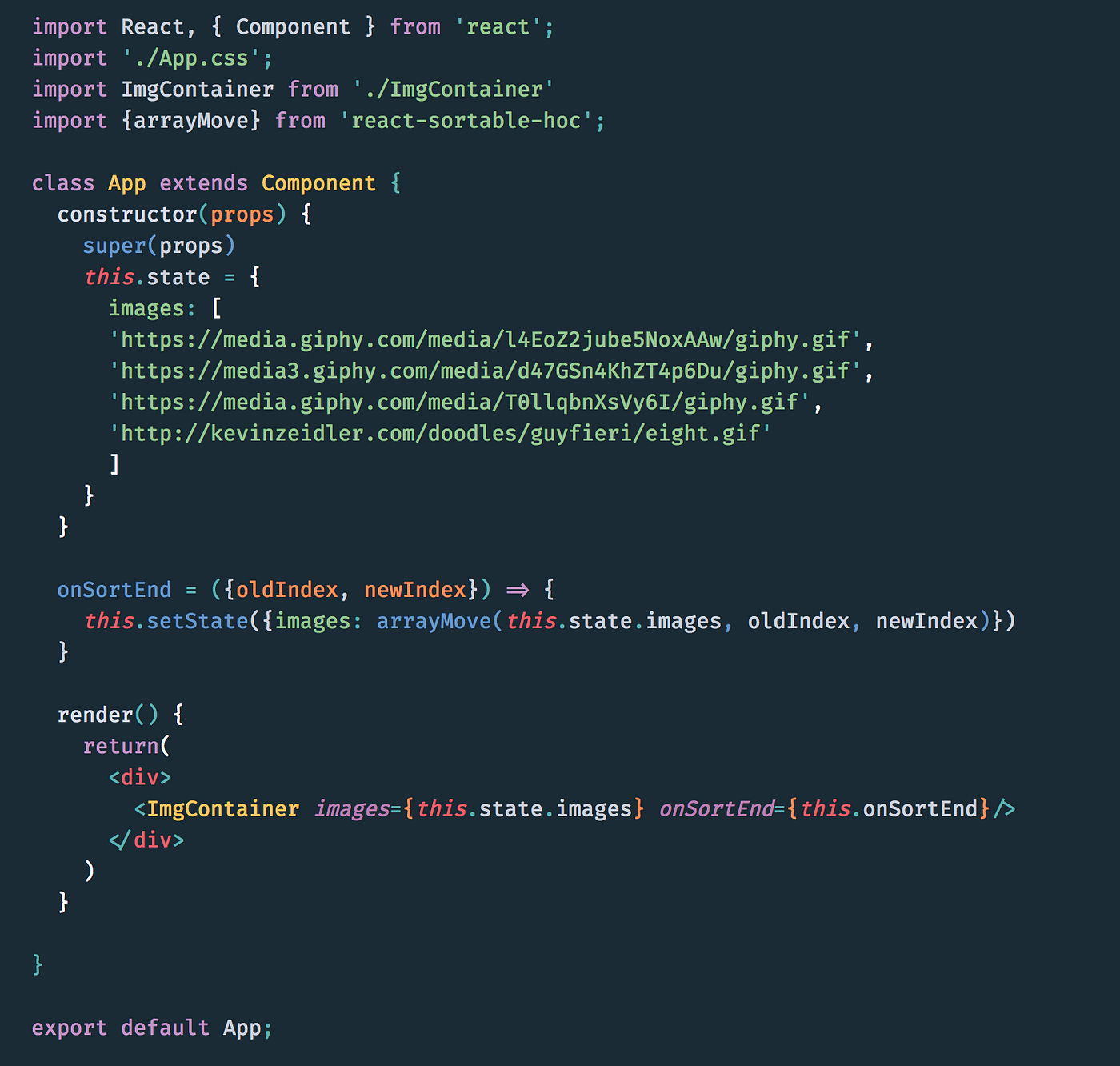 Simple Drag And Drop For React Projects With React Sortable Hoc By Jared Mills Jared Mills
