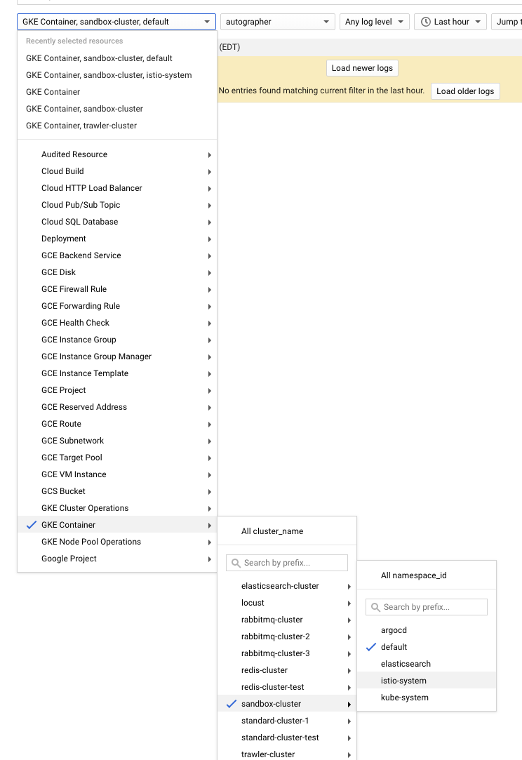 Google Cloud Platform — Kubernetes Logs to StackDriver Graph ...