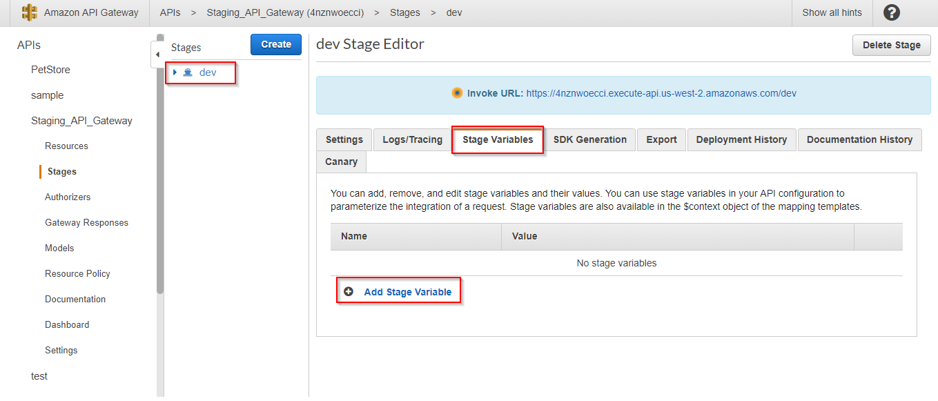 Creating Stages in API Gateway& Adding Alias in Lambda. | by sravanthi vallepu | Medium