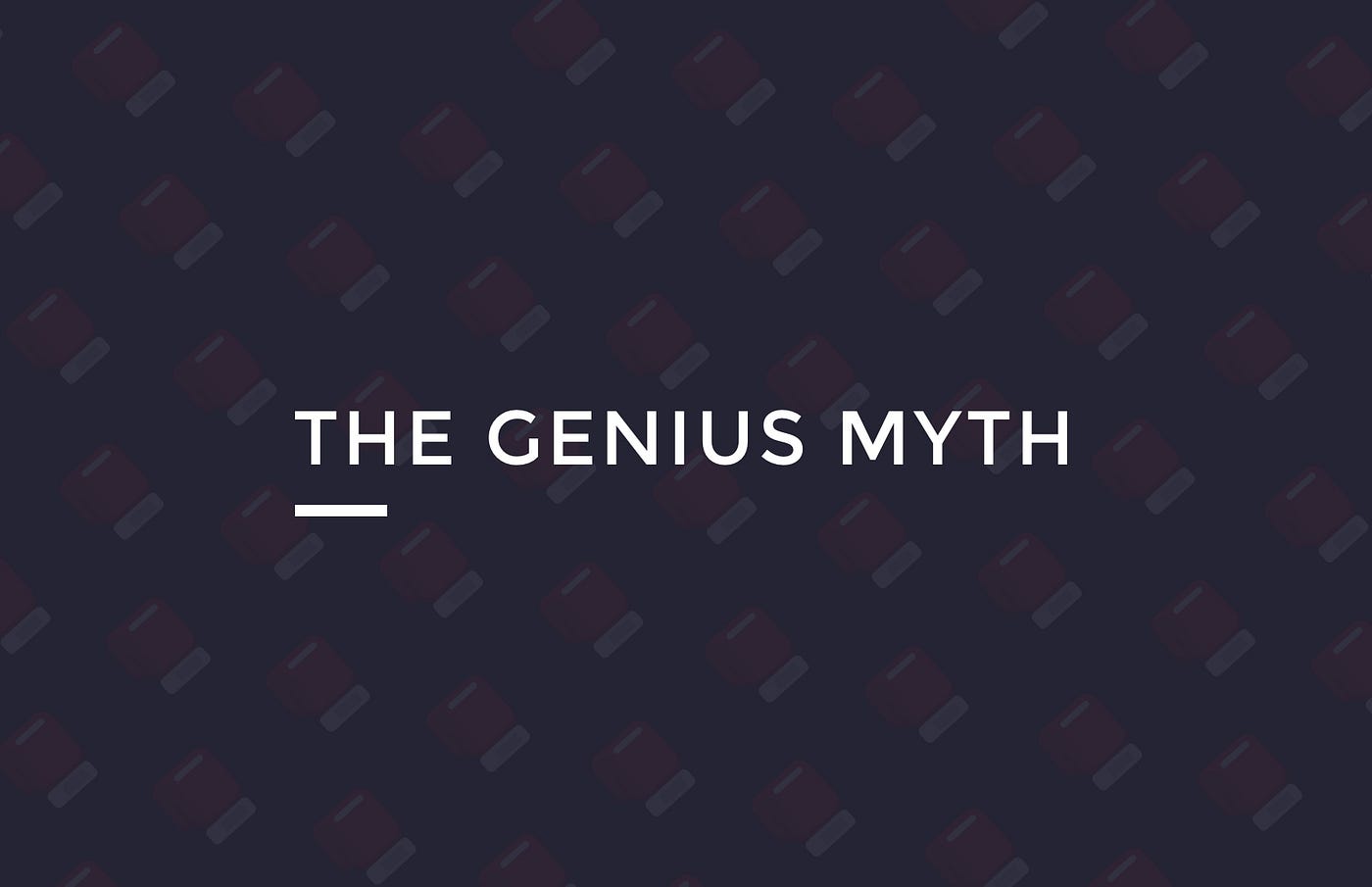 The Genius. “Genius is only a superior power of… | by Henry Latham | Medium