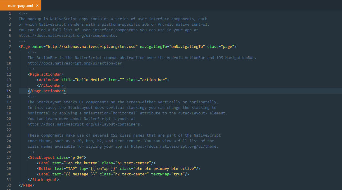 Introducción a Nativescript (parte 3) | by Paul Arizpe | Medium