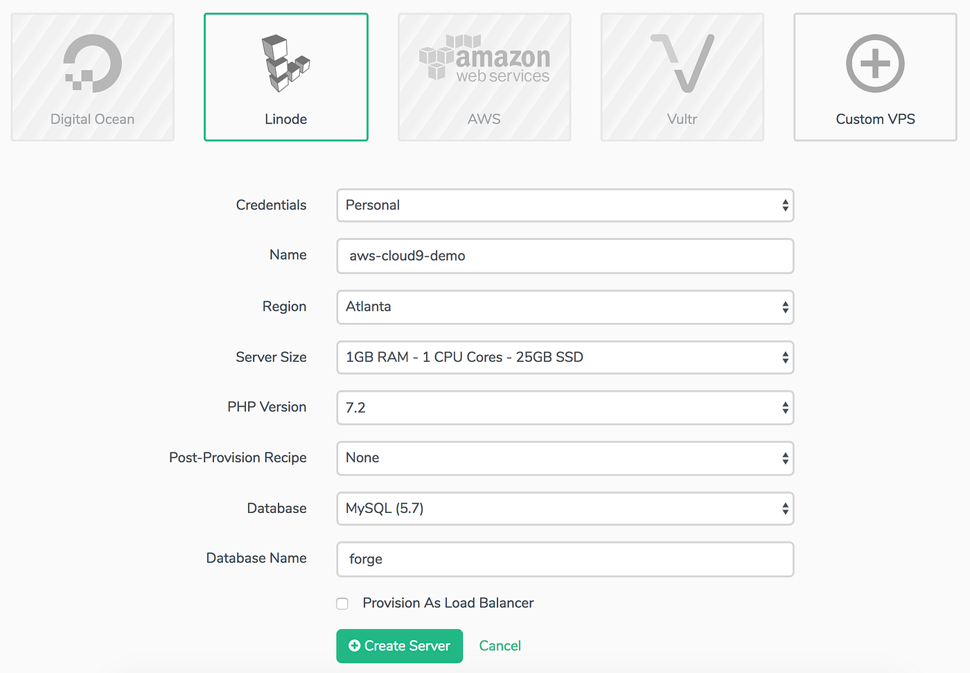 Configuring Aws Cloud9 On A Laravel Forge Provisioned Server By Kevin Cristella Medium