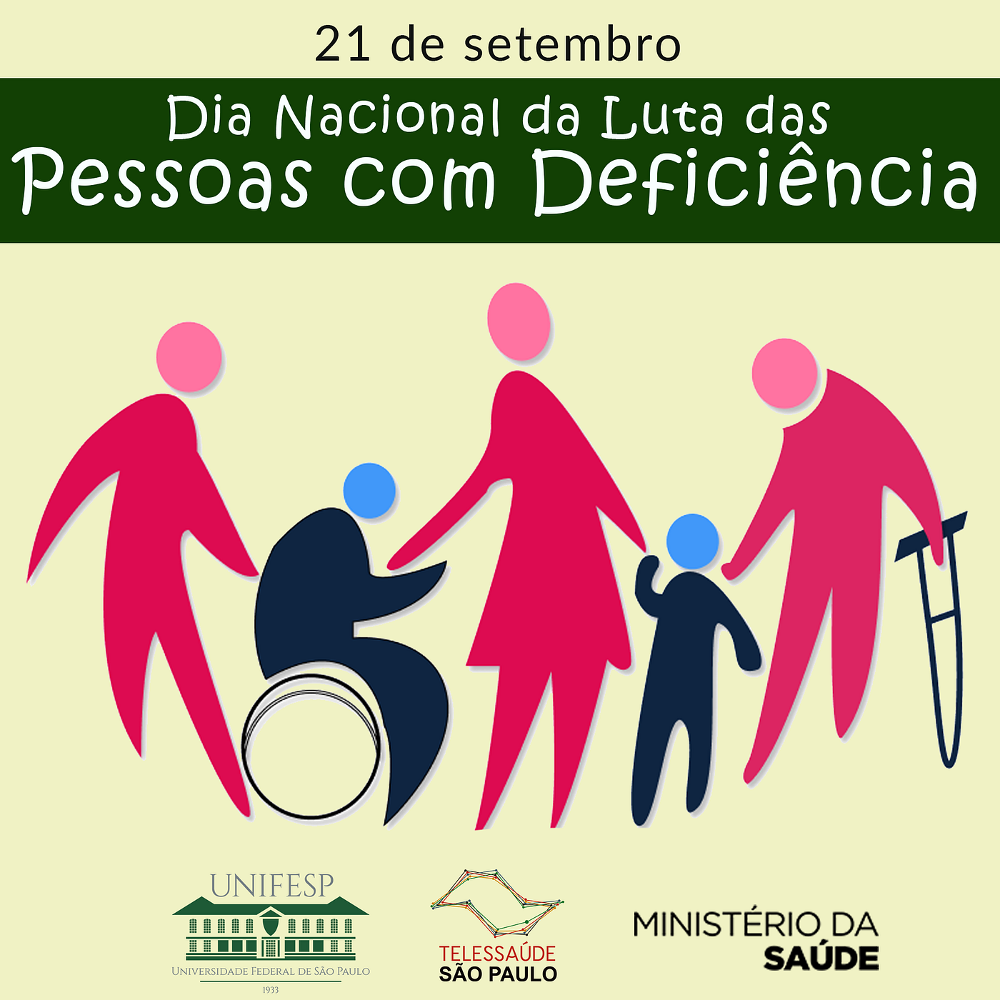 21 De Setembro — Dia Nacional Da Luta Das Pessoas Com Deficiência By