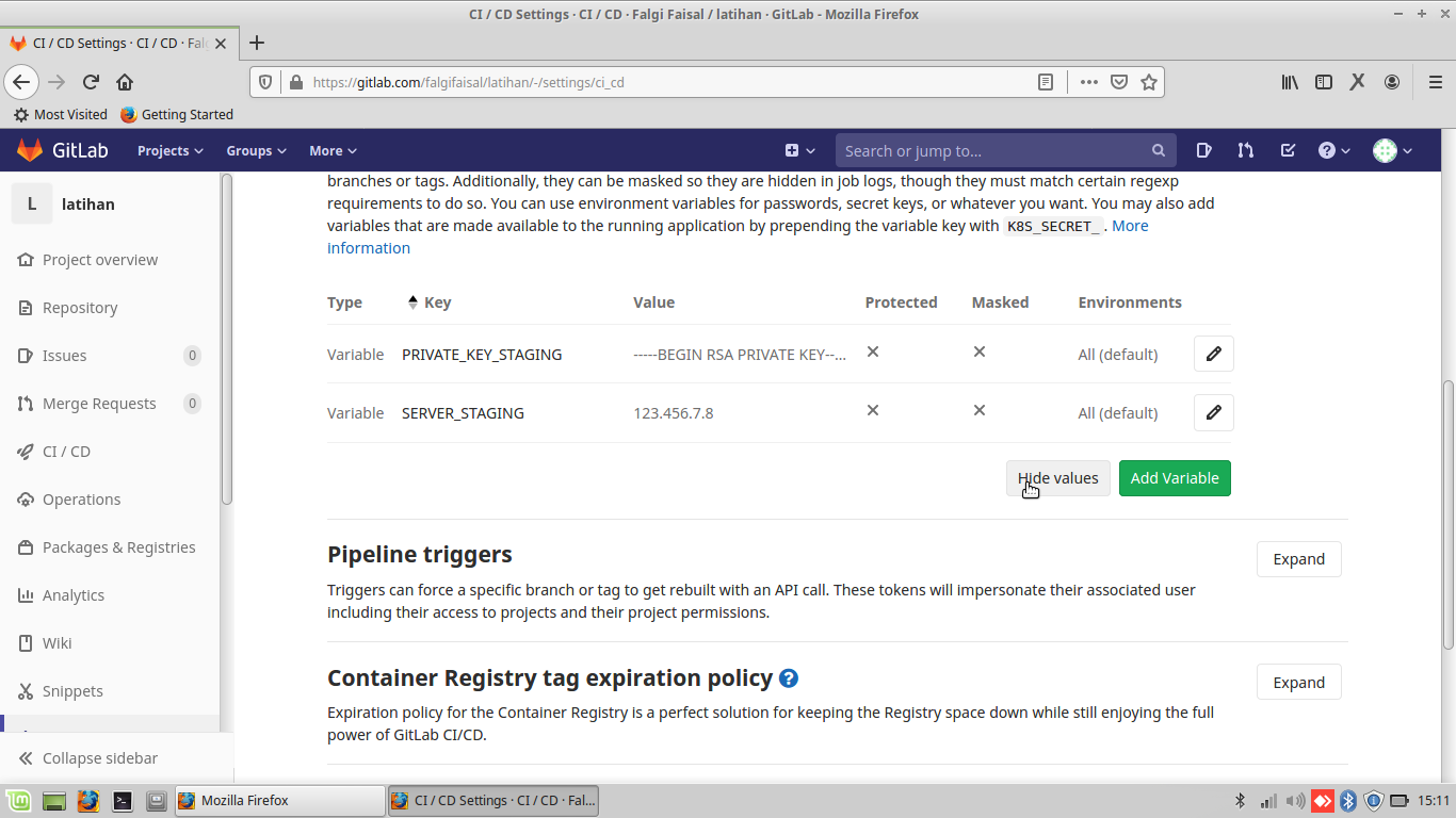 Simple CI / CD With Gitlab-CI. This is just a simple tutorial about ...