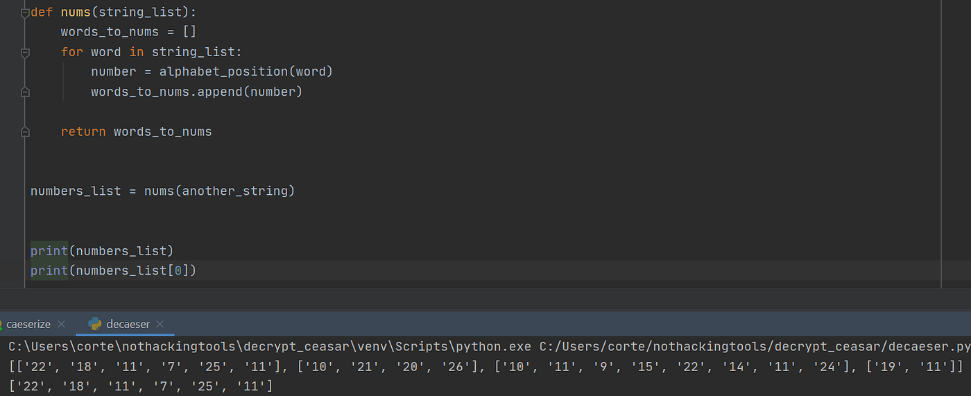 Deciphering A Caesar Cipher with Python | by Ángel Cortez | Medium
