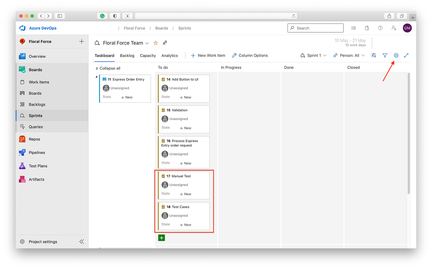 Azure DevOps: Setting up Sprints with Boards | by George Marklow | Geek Culture | Medium