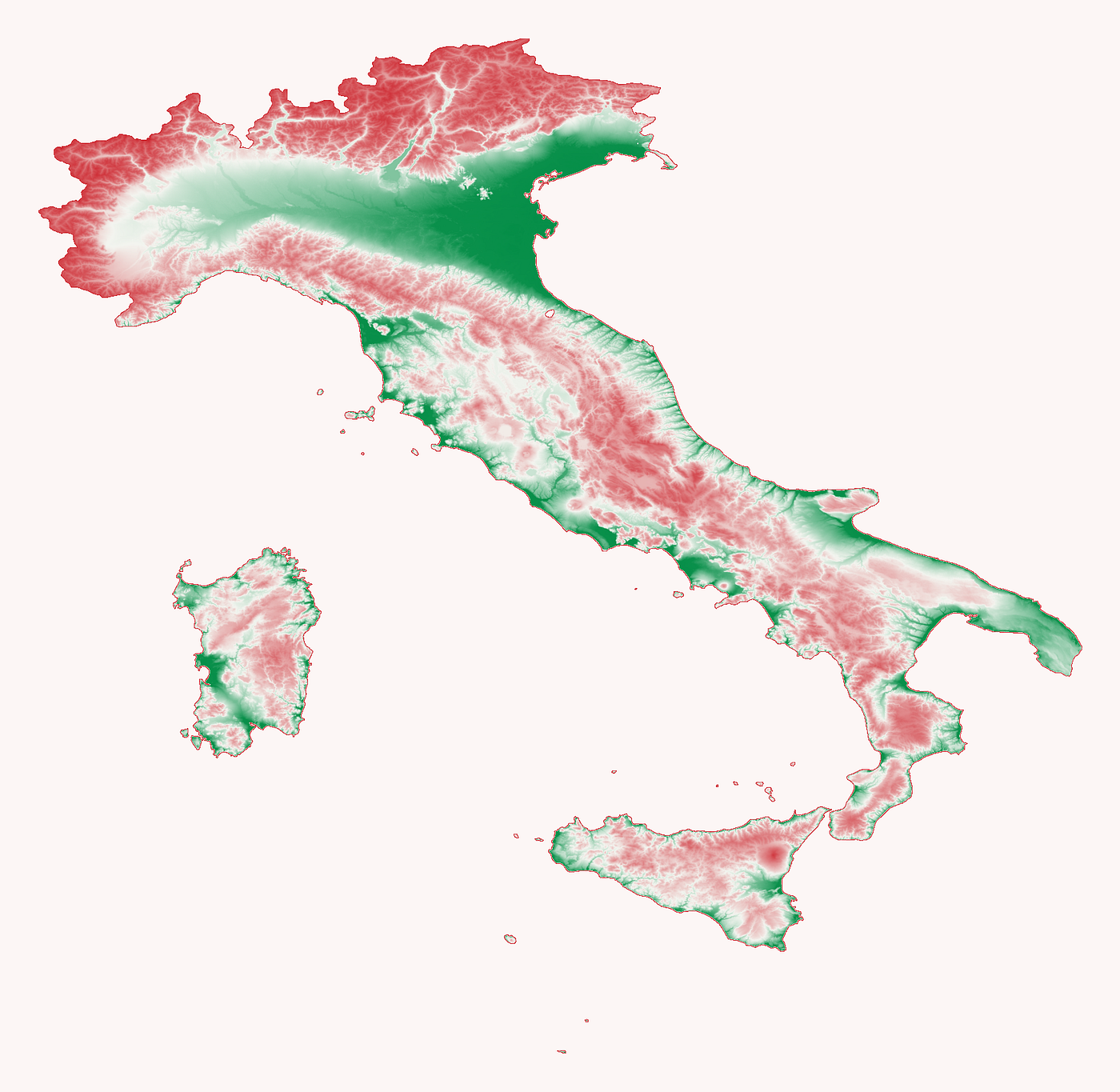 Creating Beautiful Topography Maps With Python By Adam Symington Towards Data Science
