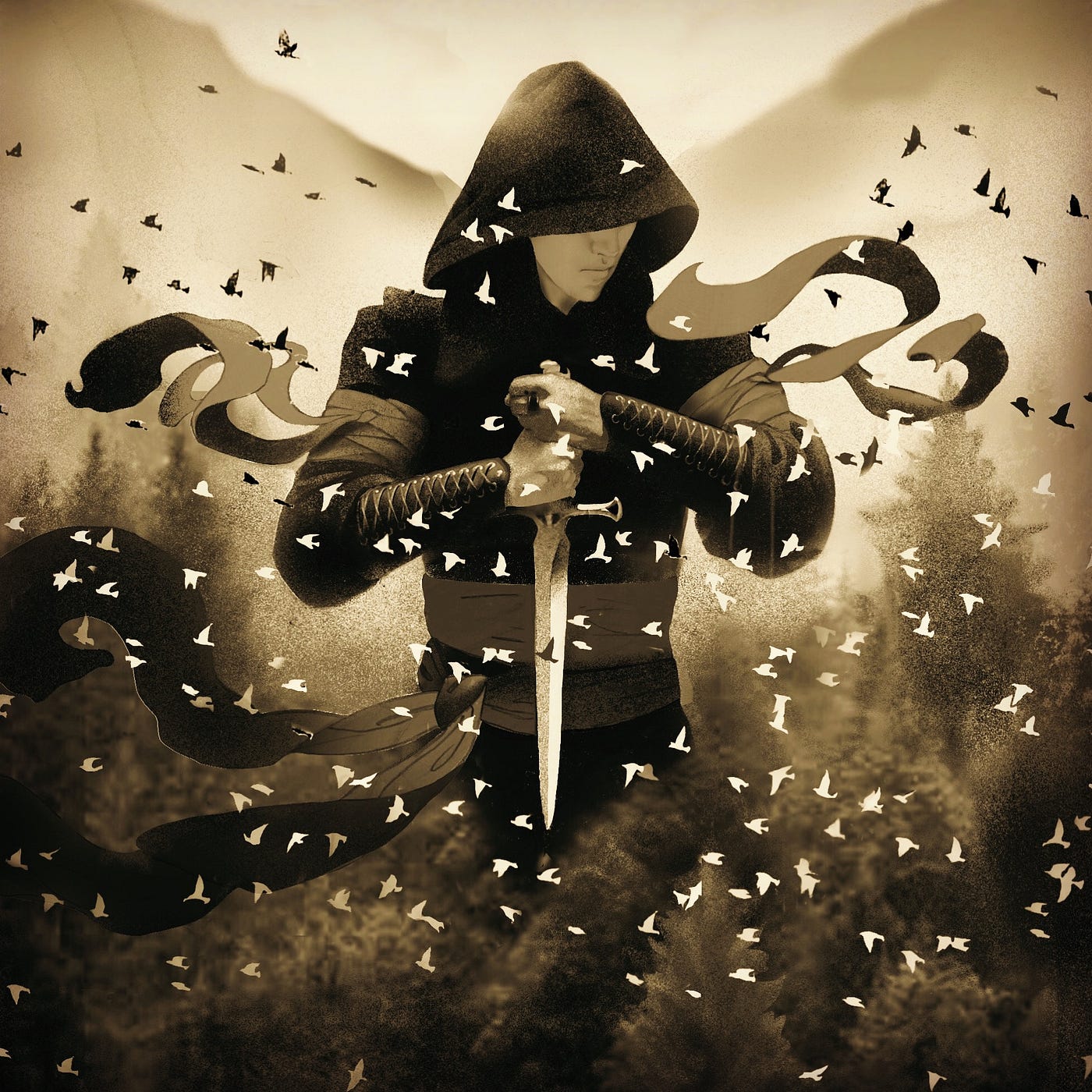 Illustration Process: Assassin. Good day! In this post I’ll take you ...