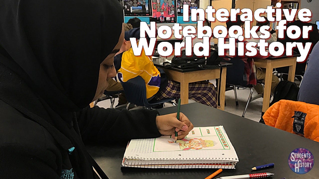 Interactive Notebooks for World History | by Students of History | Medium