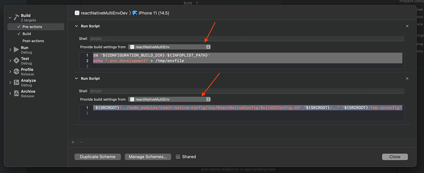 Configure Environment Variables with React Native Config for iOS and Android | by Yurii Kostin ...