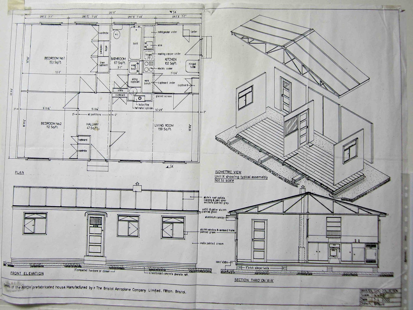 England’s Aluminum Houses: The AIROH House | by Brian Potter | Medium