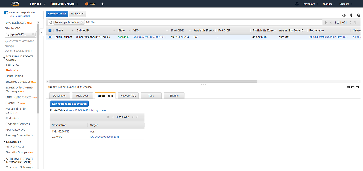 LAUNCHING WORDPRESS WITH REMOTE DATABASE IN TWO DIFFERENT SUBNETS ON AWS USING TERRAFORM | by ...