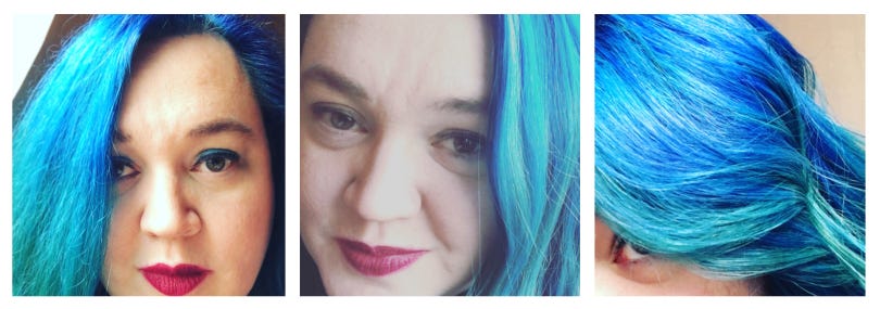 Why we need blue-haired people. A few weeks ago, I dyed my hair blue ...