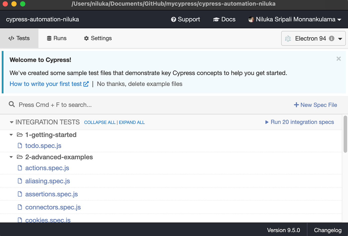 Getting Started with awesome Cypress Automation Framework | by Niluka ...