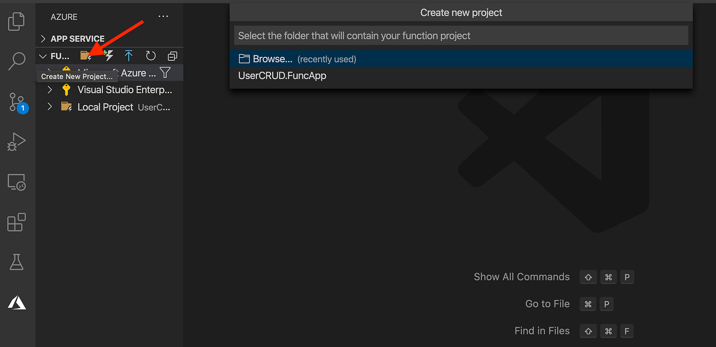 Using Vs Code To Build An Azure Function And Sql Database App With Net Core On Azure Cloud By