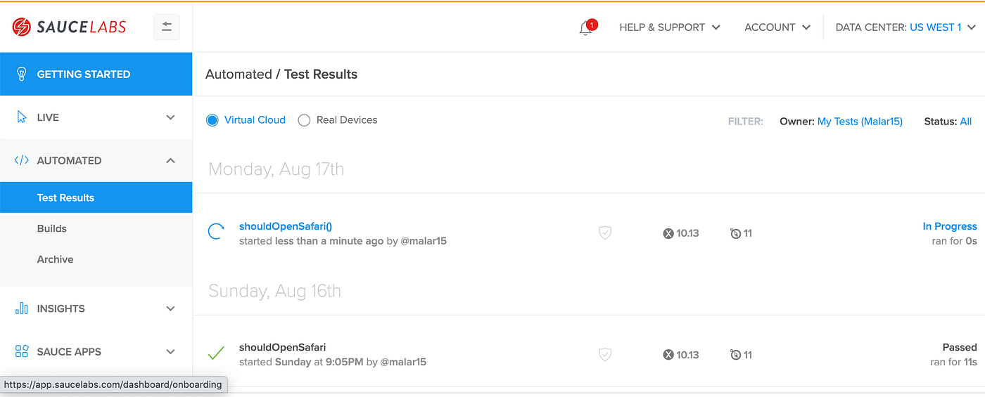 Sauce Labs : Cloud Infrastructure for Testing | by Malarvizhi Palani ...