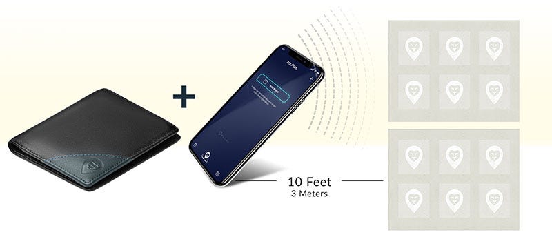 Men’s Wallet Turned into an Active Personal Assistant Capable of Self ...