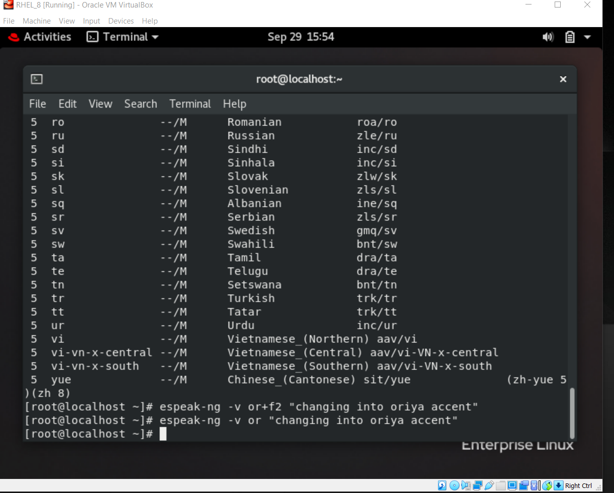 eSpeak in linux - Gyanendramohanty - Medium